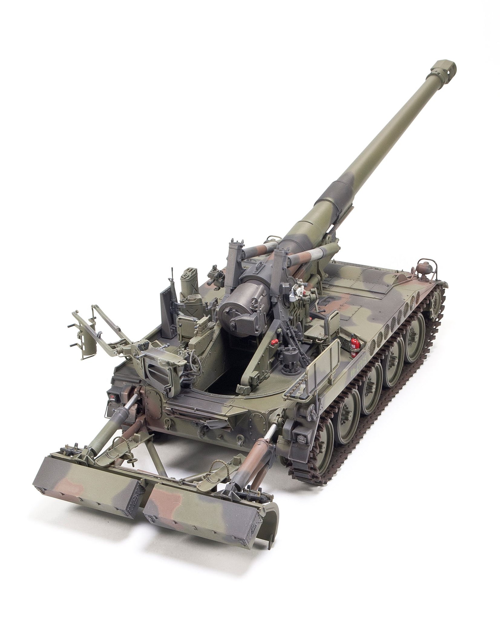 1/35 U.S. Army M110A2 Self-propelled Howitzer ROCA AFV CLUB AF35337 ...