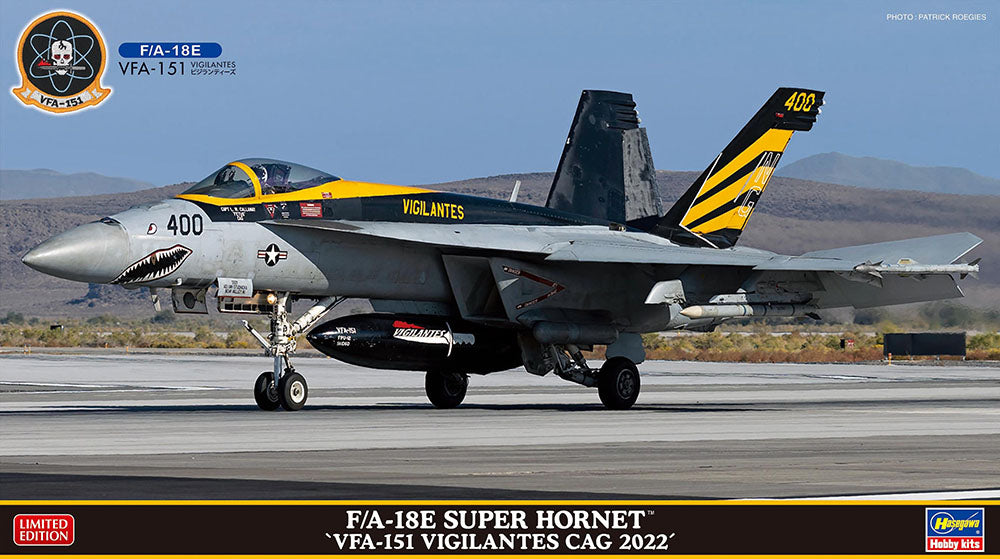 1/72 F-A18 E "VFA-151 Vigilante" with Cloth Emblem Patch — Legends Toys ...