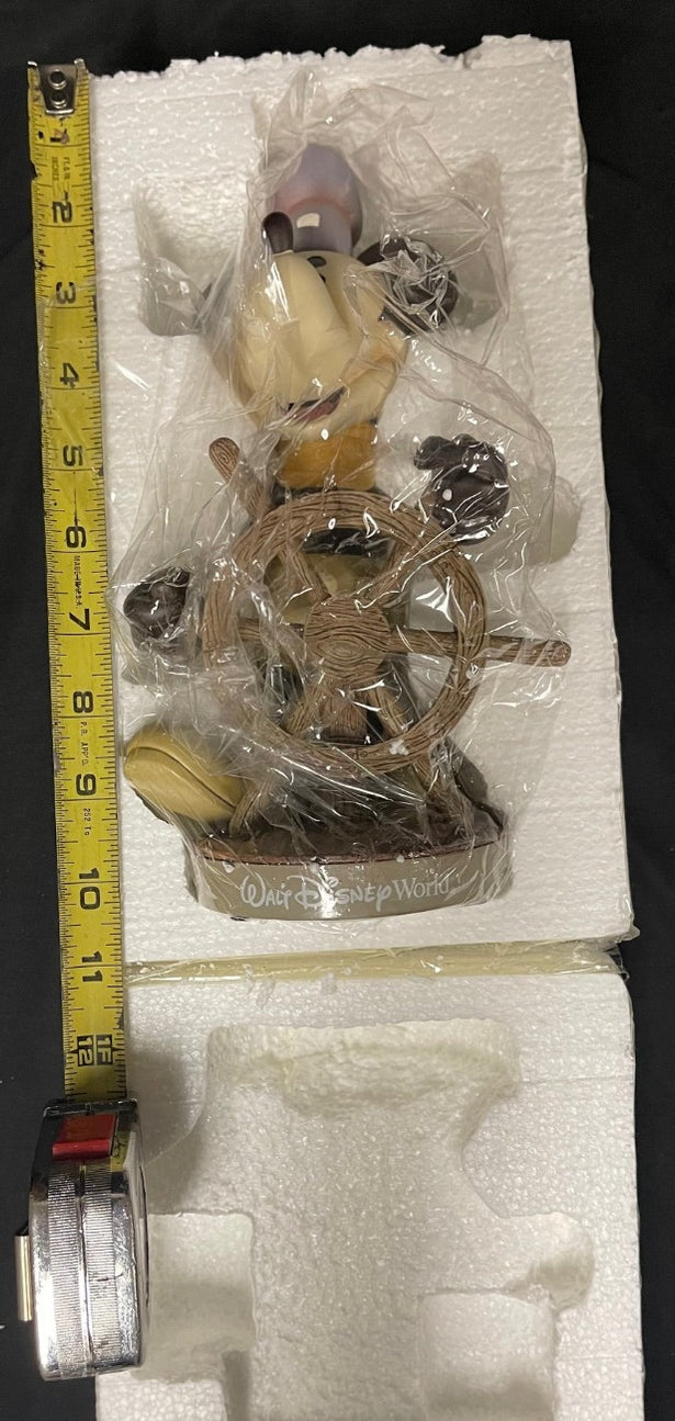 Steamboat Willie Bobble Dobbles Bobblehead Figure Disney World Mickey ...