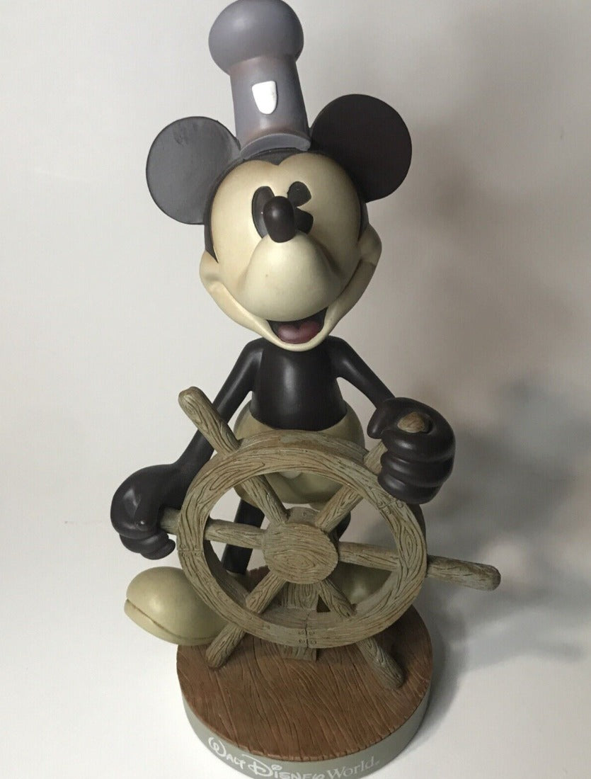 Steamboat Willie Bobble Dobbles Bobblehead Figure Disney World Mickey ...