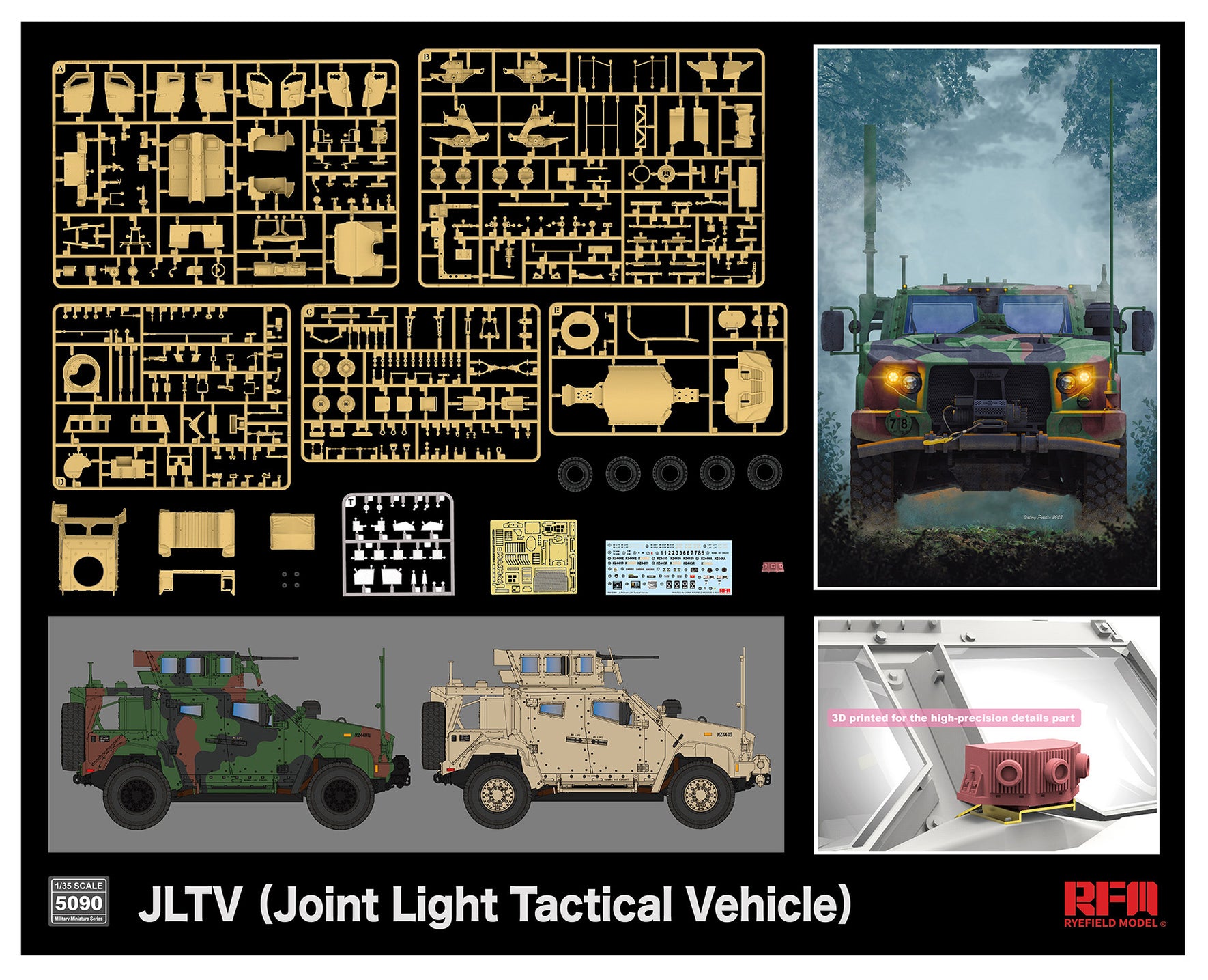 1/35 U.S. Army JLTV Joint Light Tactical Vehicle — Legends Toys & Hobbies