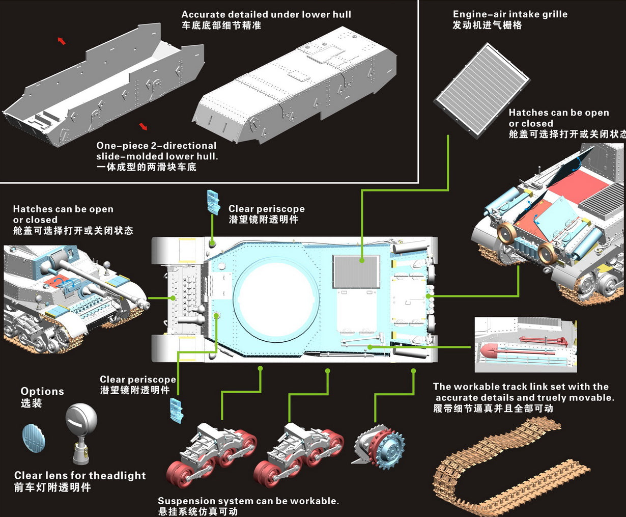 Bronco Models - 1/35 HUNGARIAN MEDIUM TANK 43.M TURAN III - — Legends ...
