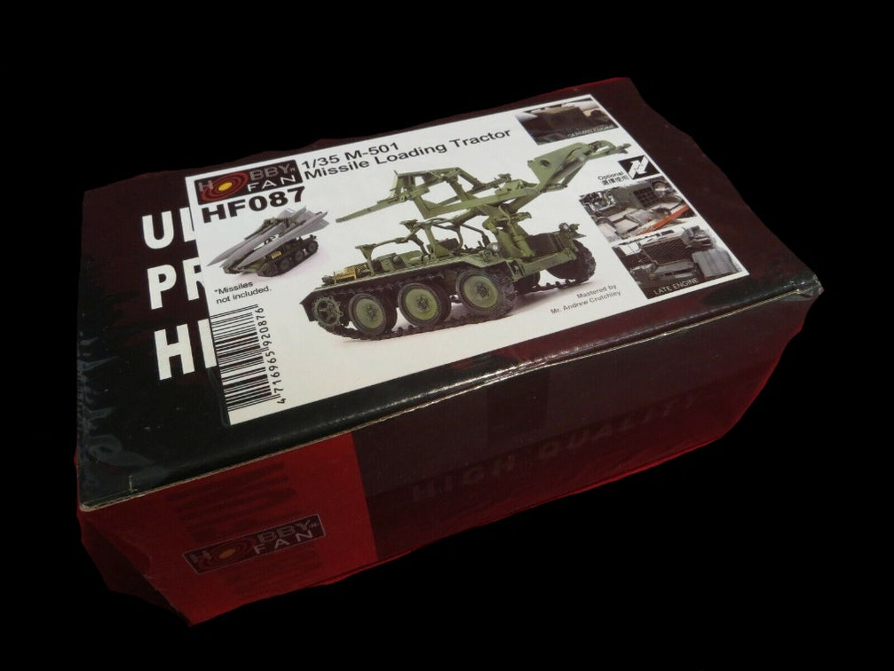 HOBBY FAN 1/35 M-501 MISSILE LOADING TRACTOR (MISSILE NOT INCLUDED ...