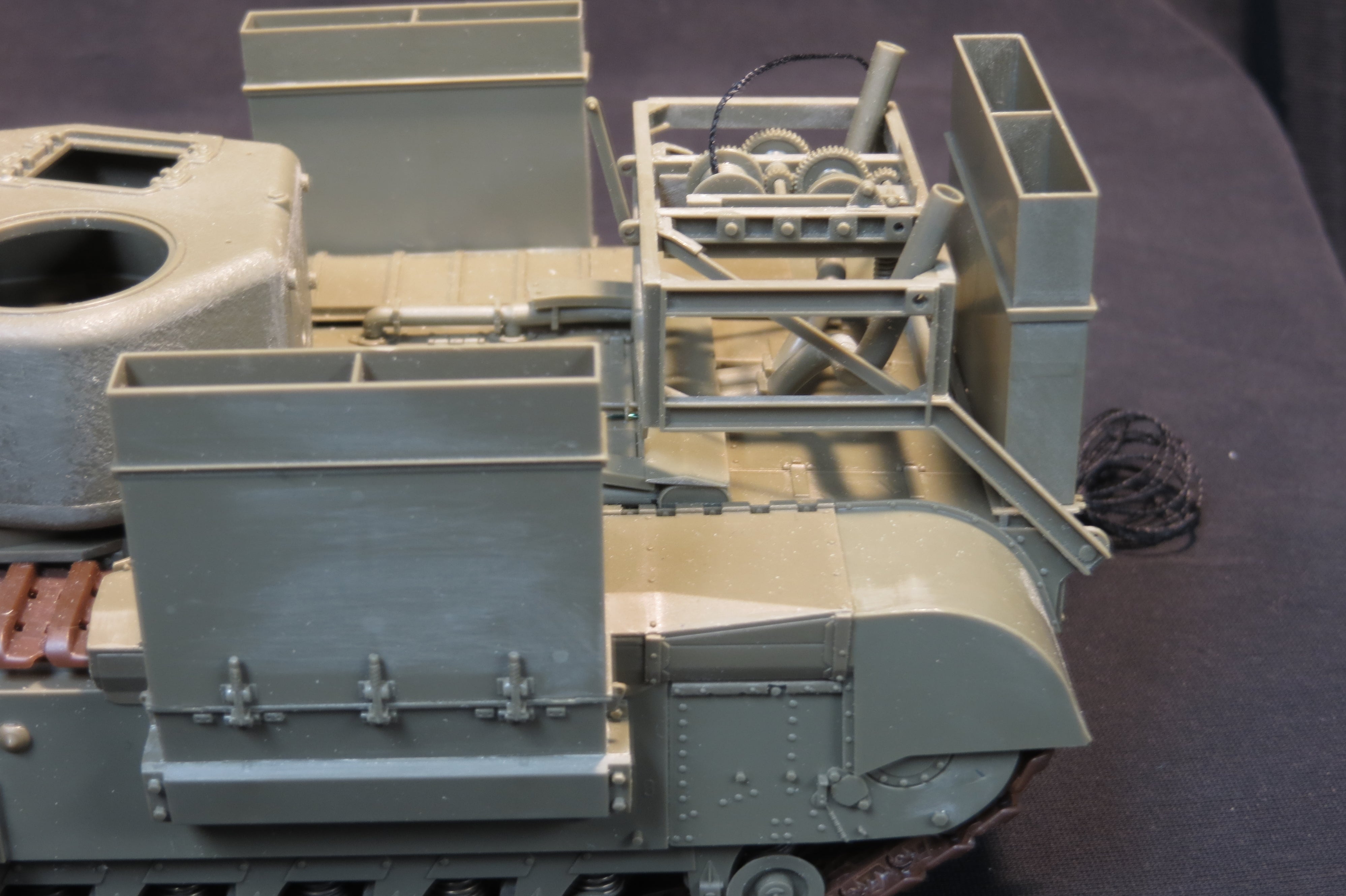 1/35 WWII British Churchill Mk. IV AVRE Bridge Layer Tank — Legends ...