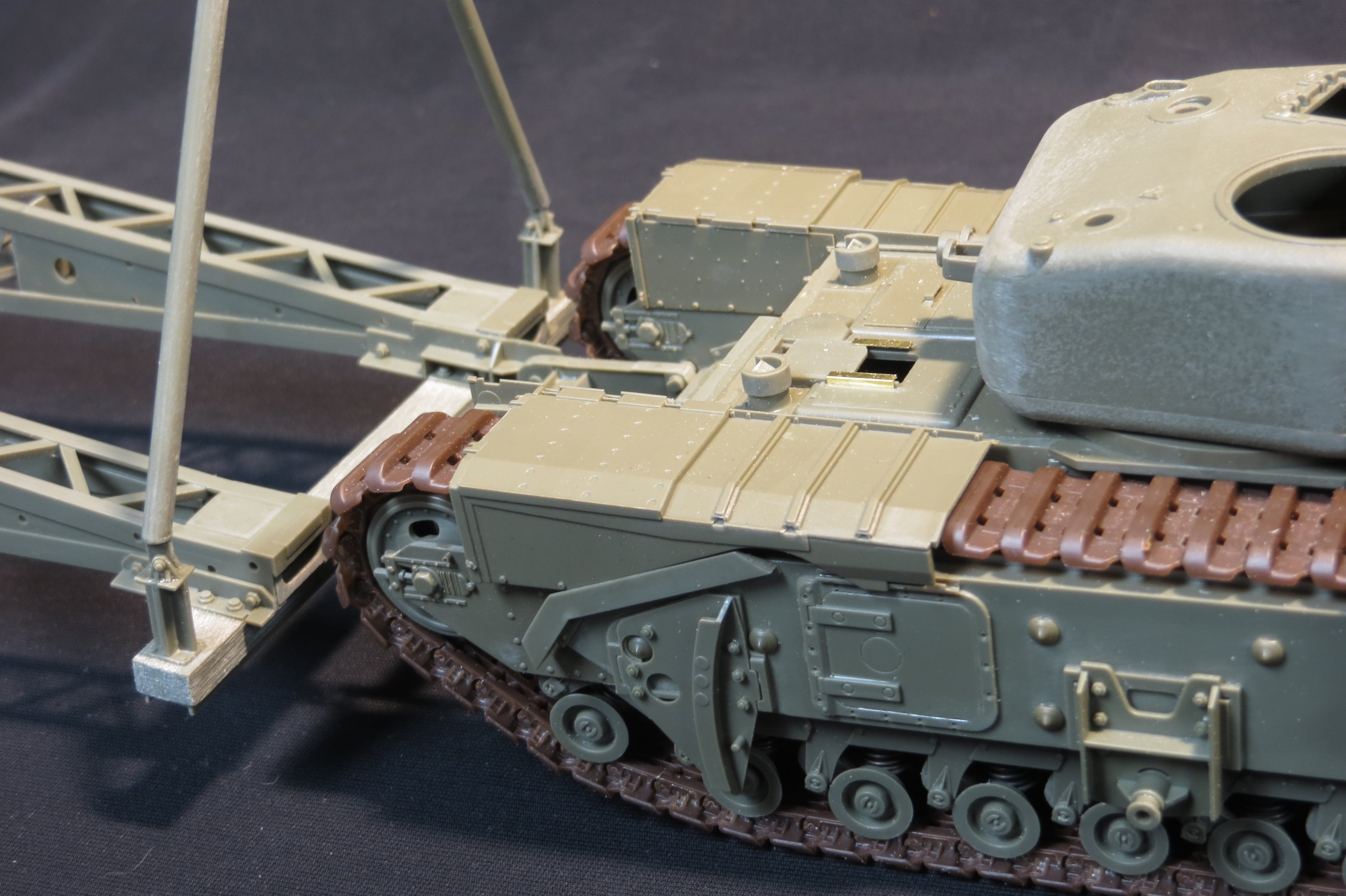 1/35 WWII British Churchill Mk. IV AVRE Bridge Layer Tank — Legends ...