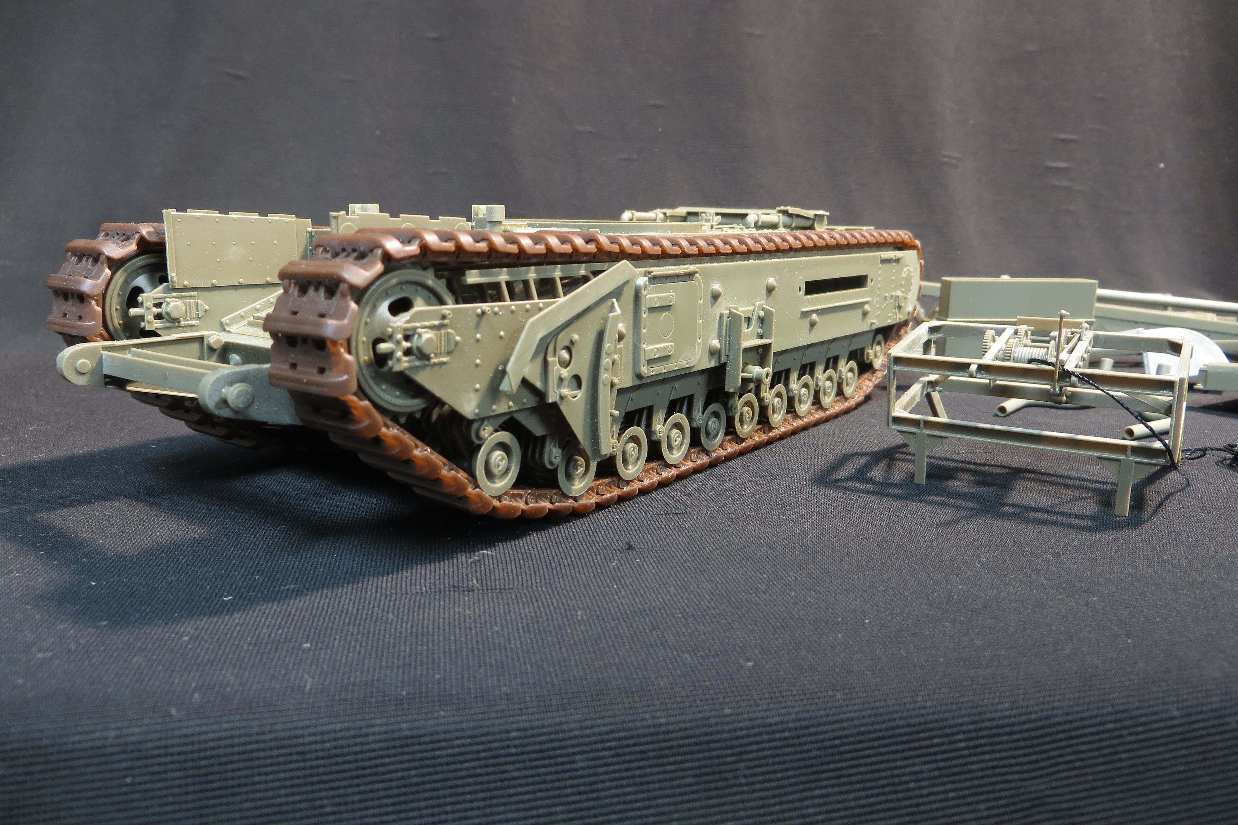 1/35 WWII British Churchill Mk. IV AVRE Bridge Layer Tank — Legends ...